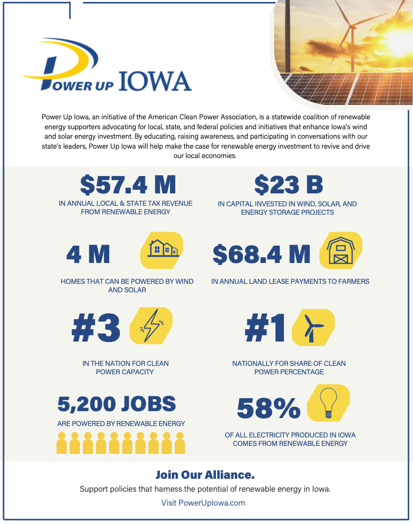 Power Up Iowa One Pager Series – MAY 2022 - Power Up Iowa